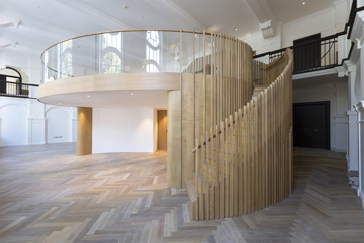 Kings Library Staircase · millimetre