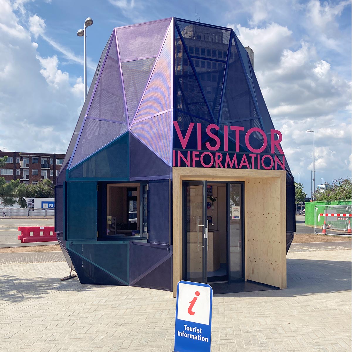 Coventry Visitor Information Pod · millimetre