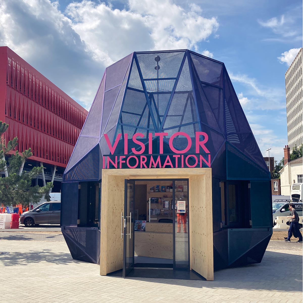 Coventry Visitor Information Pod · millimetre