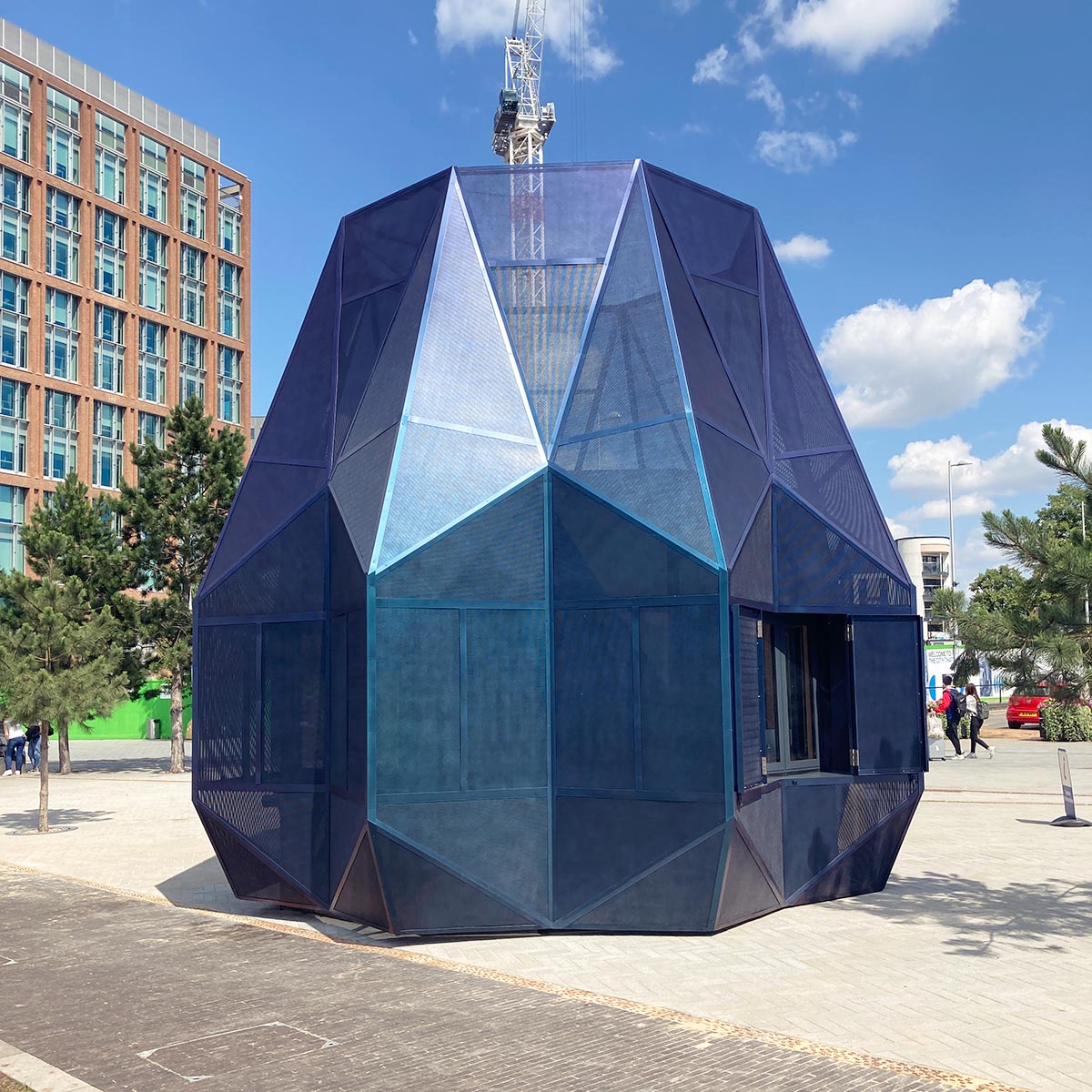 Coventry Visitor Information Pod · millimetre