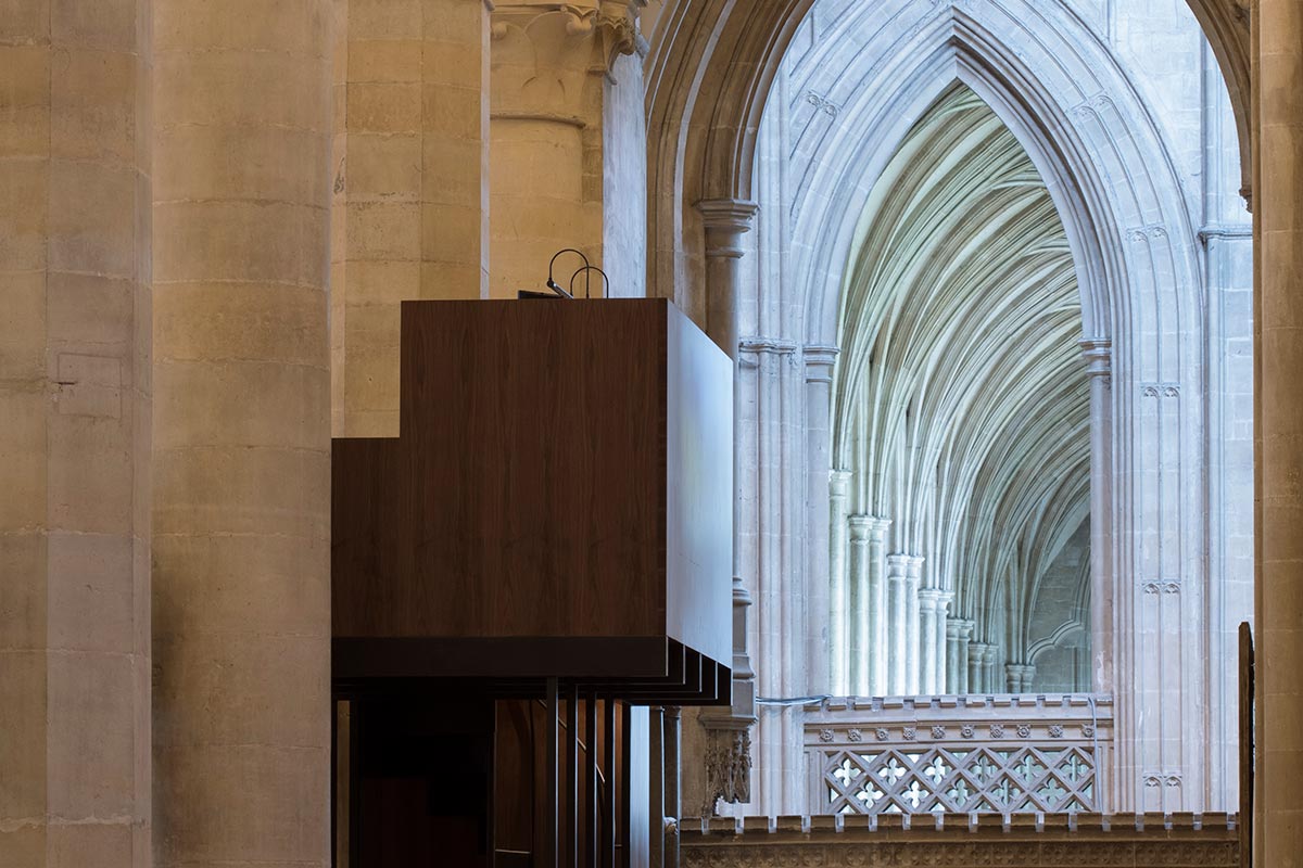 Canterbury Cathedral Organ Loft · millimetre